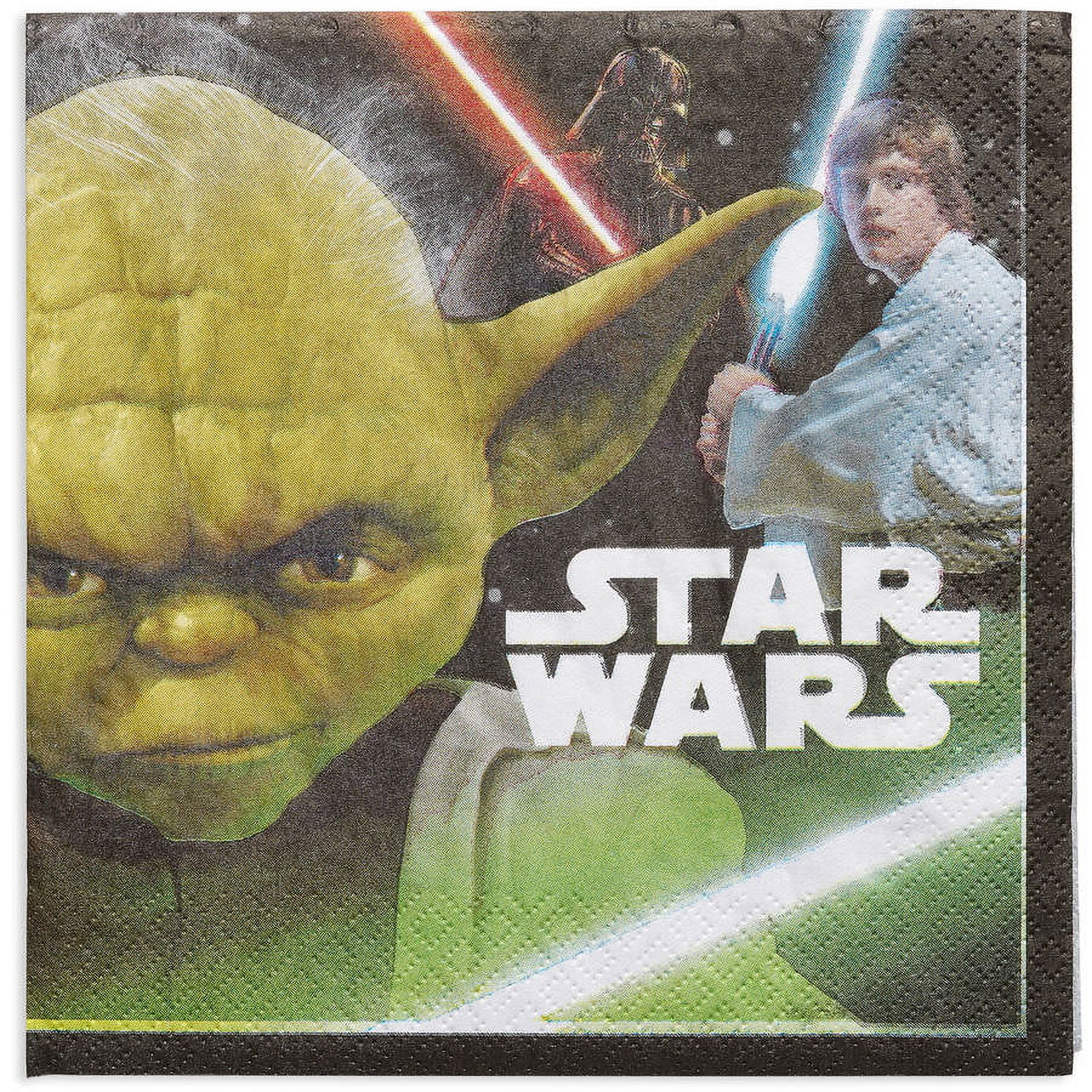 Star Wars Party Paper Lunch Napkins, 16ct - Walmart.com