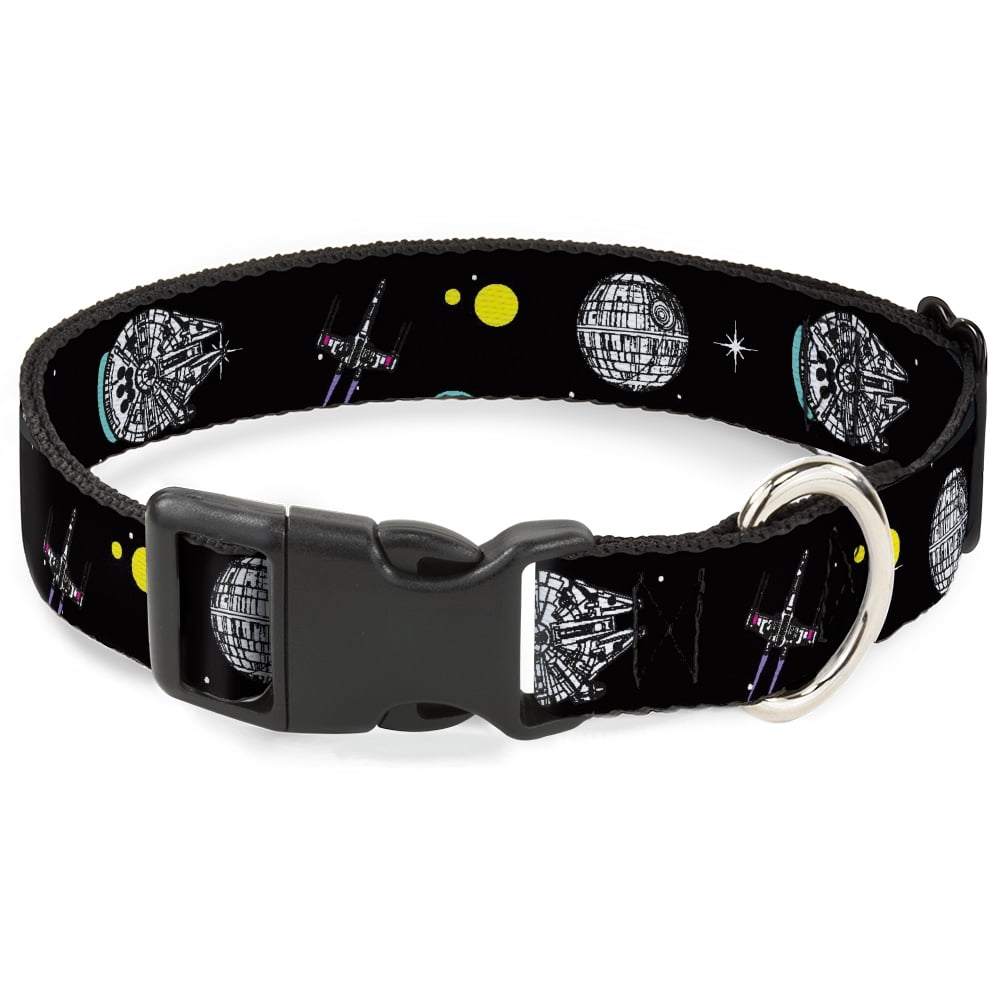 Star Wars Pet Collar, Dog Collar Plastic Buckle, Star Wars Death Star ...