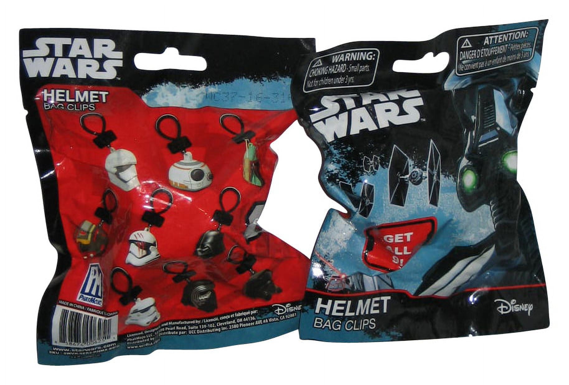 Star Wars PhatMojo UCC Helmet Bag Clips Blind Pack Lot - (2 Random Packs) - Walmart.com