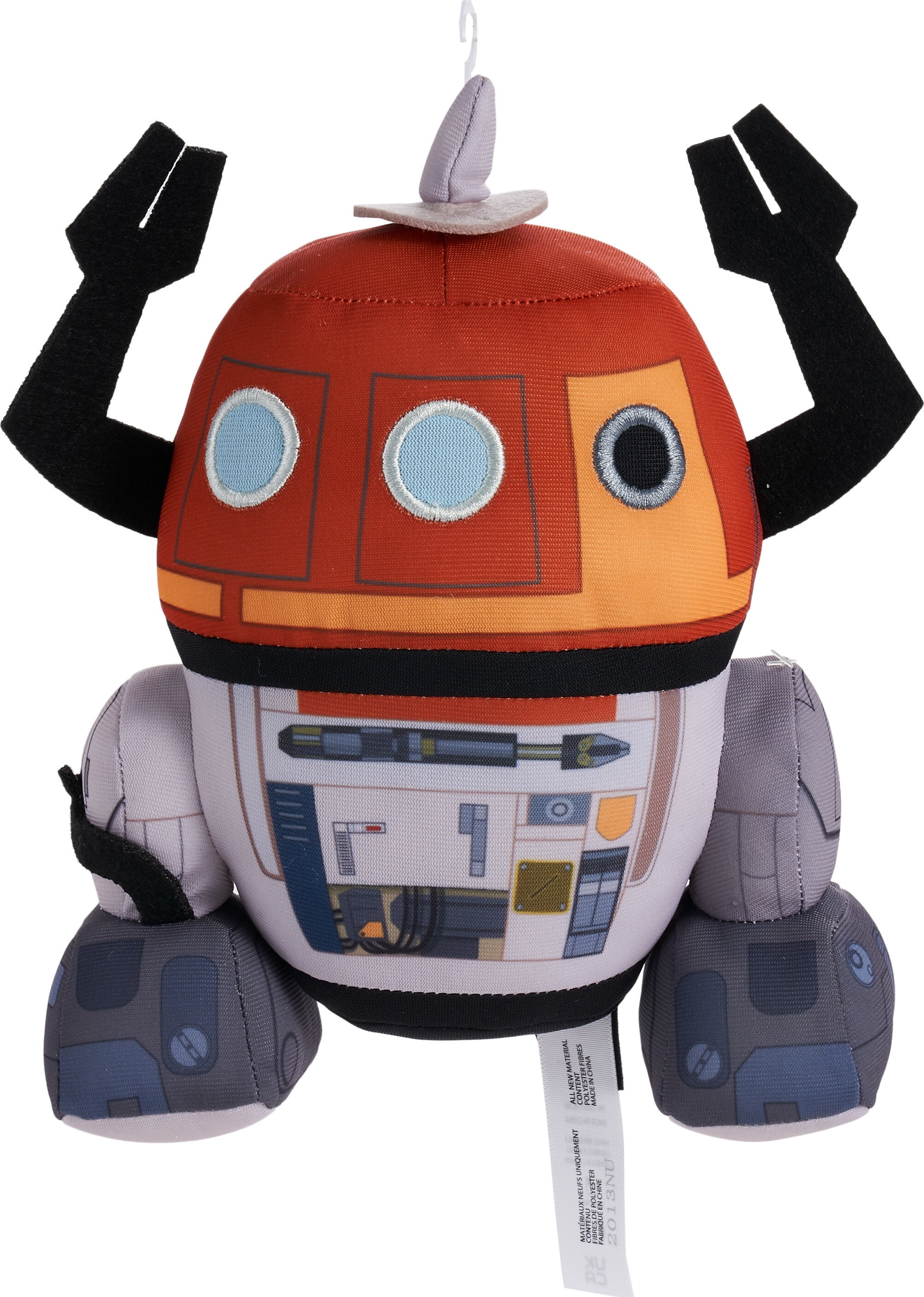Star Wars Plush Chopper (C1-10P) Character Figure, 8-inch Soft Doll ...