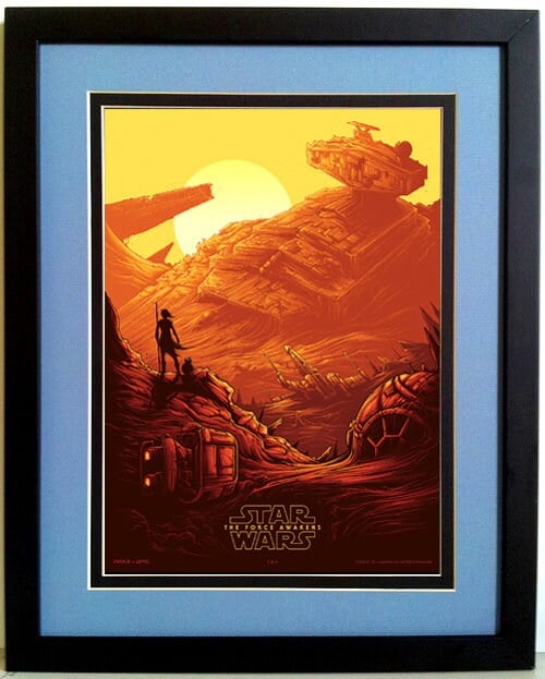 Star Wars Poster The Force Awakens Imax - Walmart.com