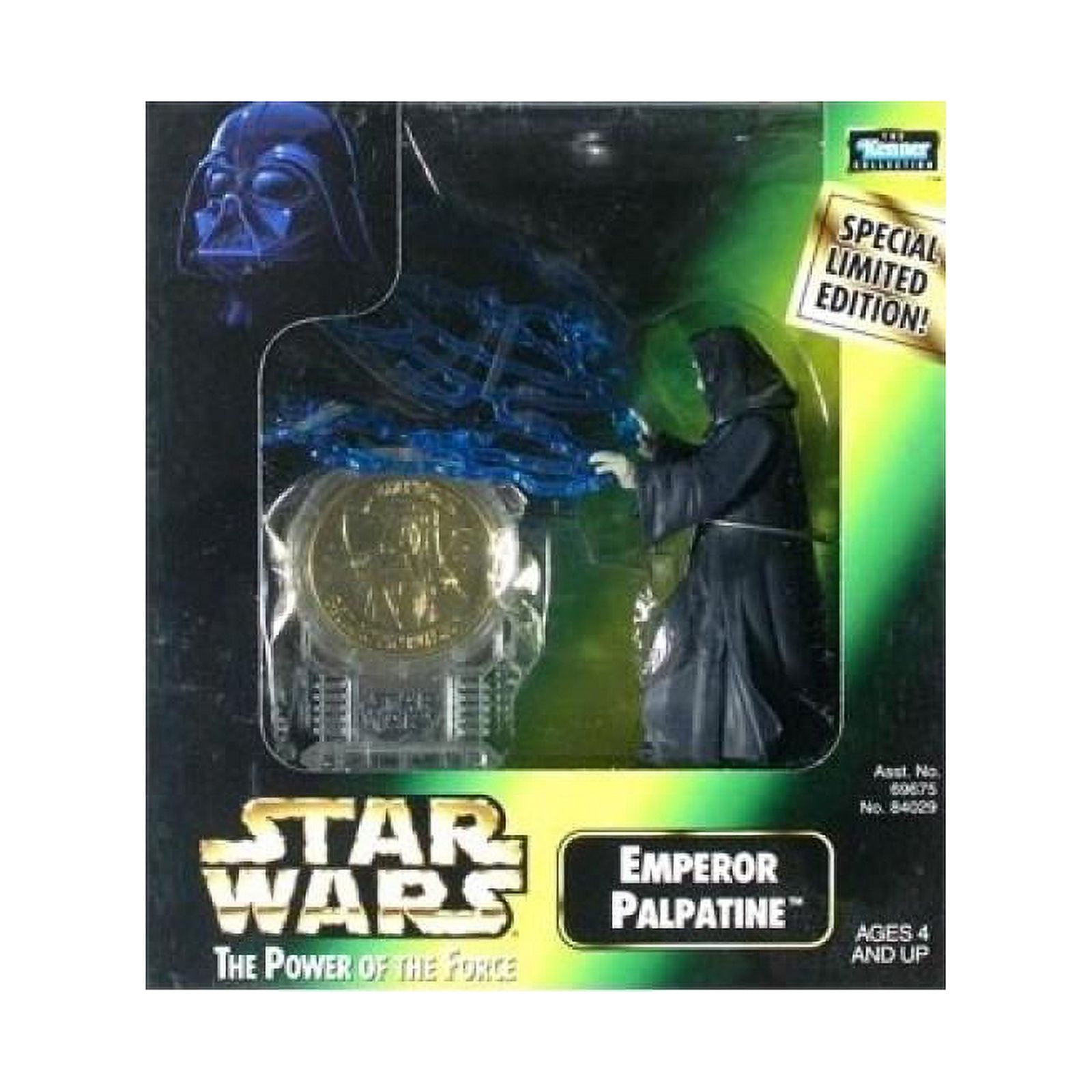 Star Wars Power of The Force Emperor Palpatine Action Figure and ...
