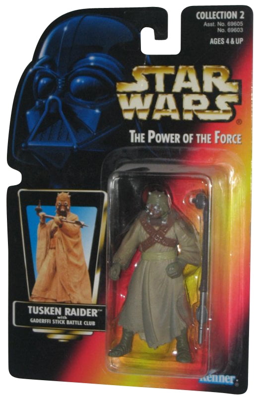 Star Wars Power of The Force Red Card Tusken Raider Action Figure ...