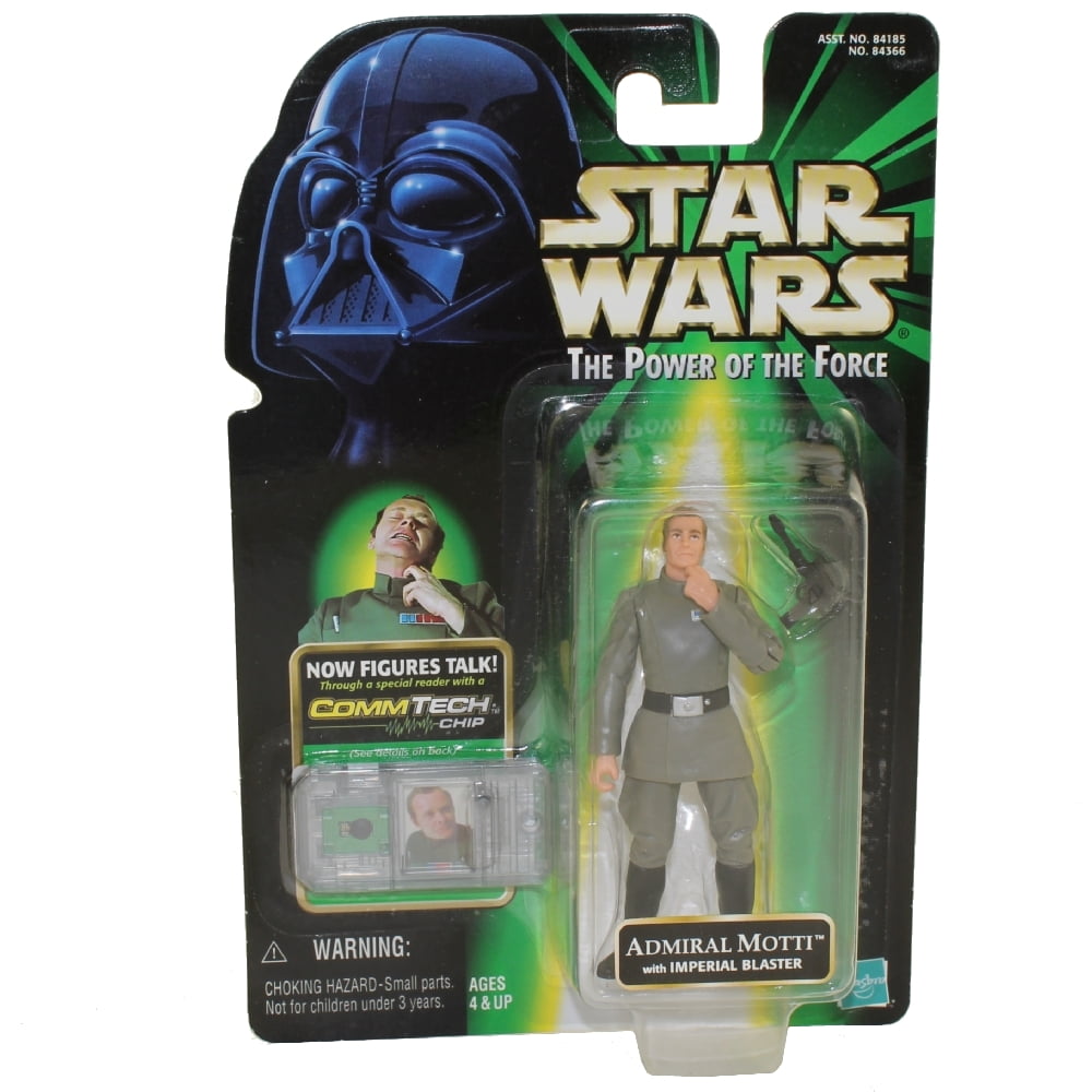 Star Wars: Power of the Force CommTech Admiral Motti Action Figure ...