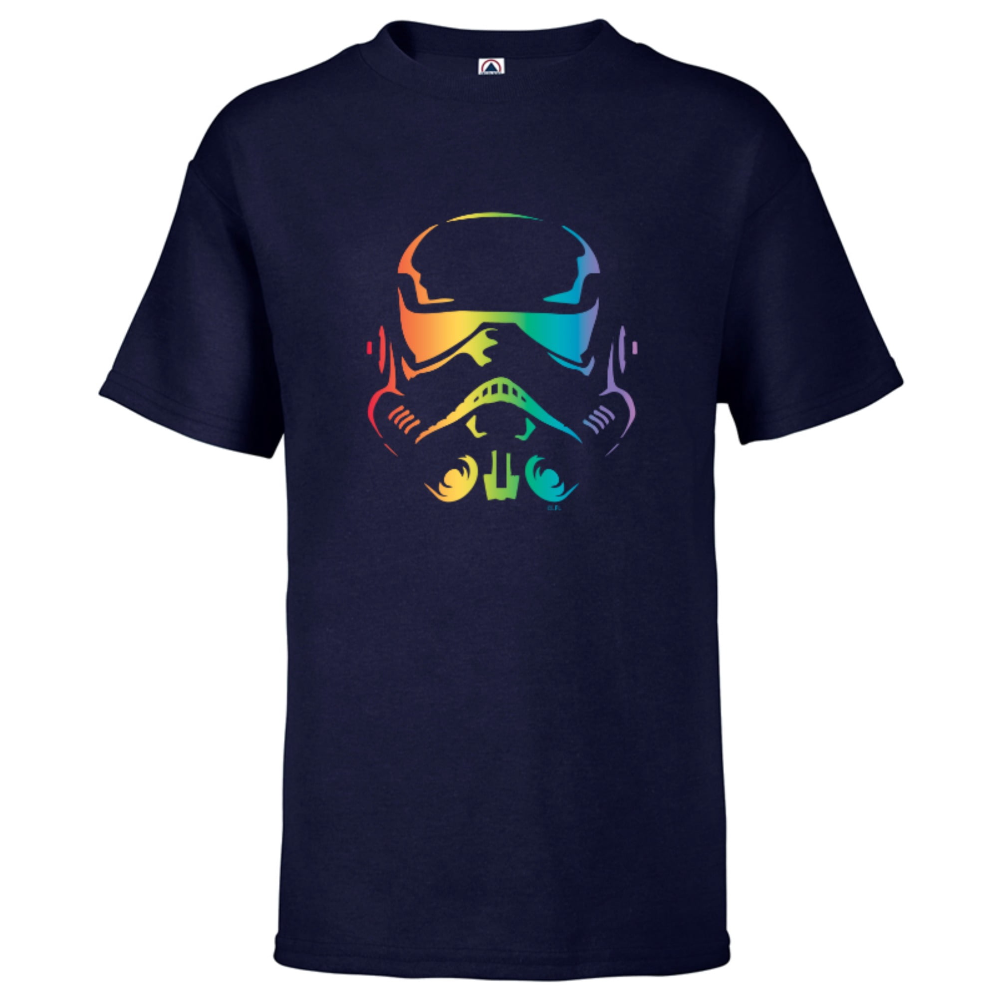 Star Wars Pride Stormtrooper Helmet - Short Sleeve T-Shirt for Kids ...