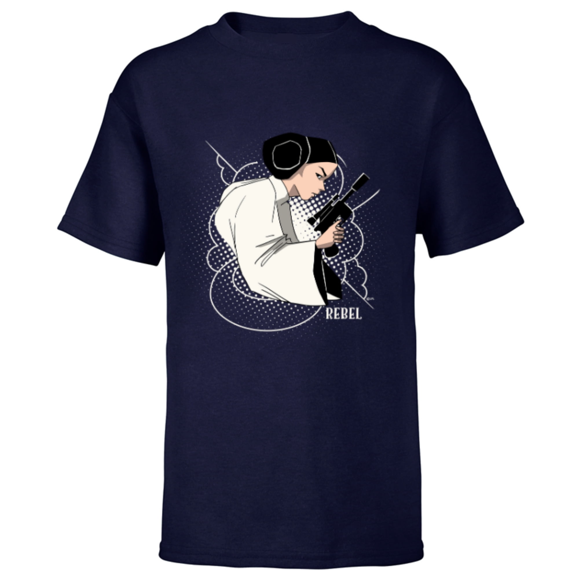 Star Wars Princess Leia Ready to Fight - Short Sleeve T-Shirt for Kids ...