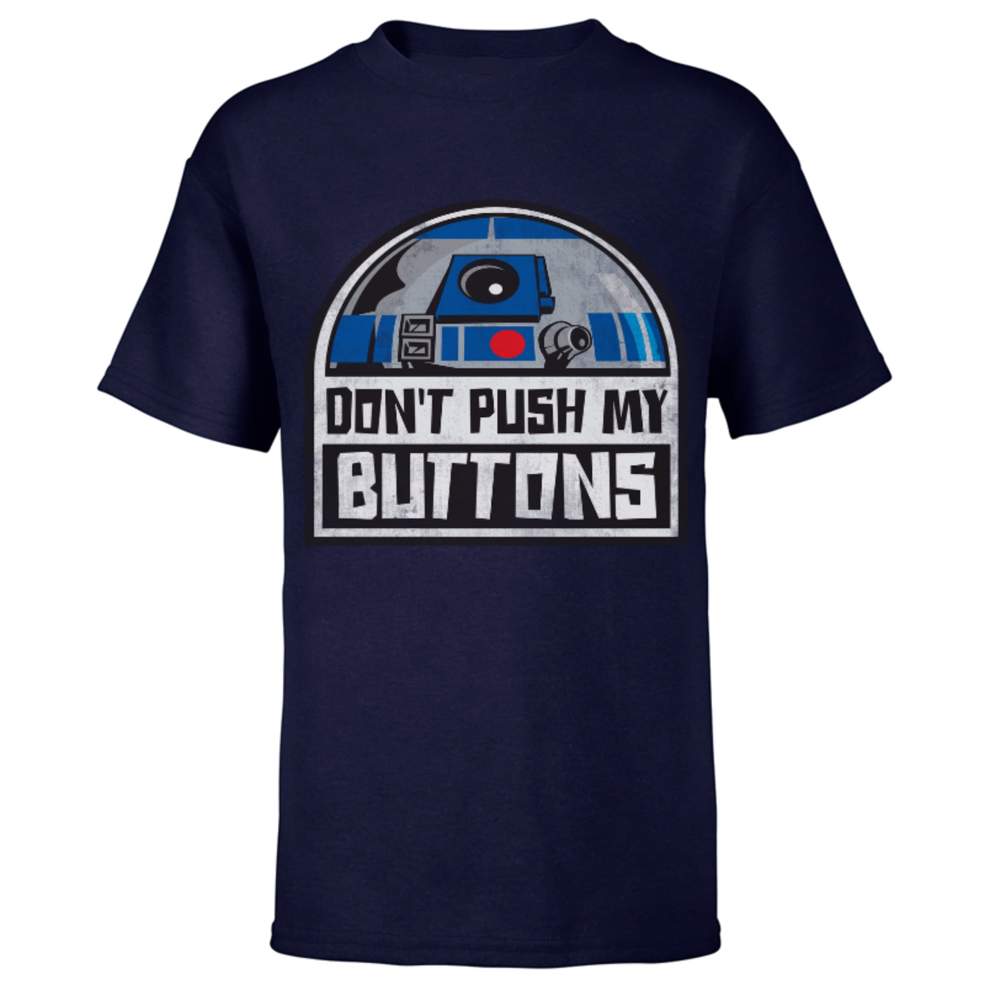 Star Wars R2-D2 Droid Don't Push My Buttons - Short Sleeve T-Shirt for ...