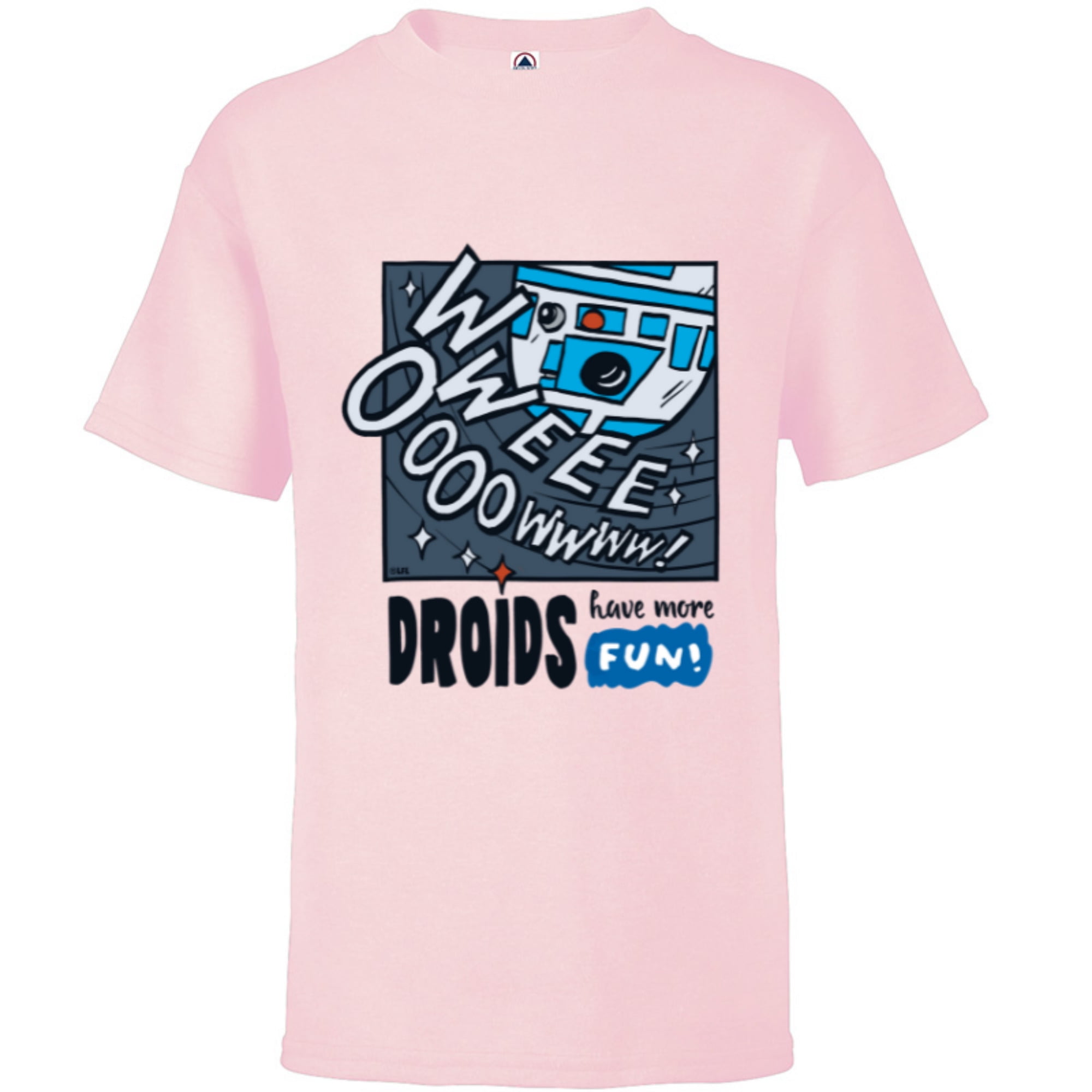 Star Wars R2-D2 Droids Have More Fun - Short Sleeve T-Shirt for Kids ...