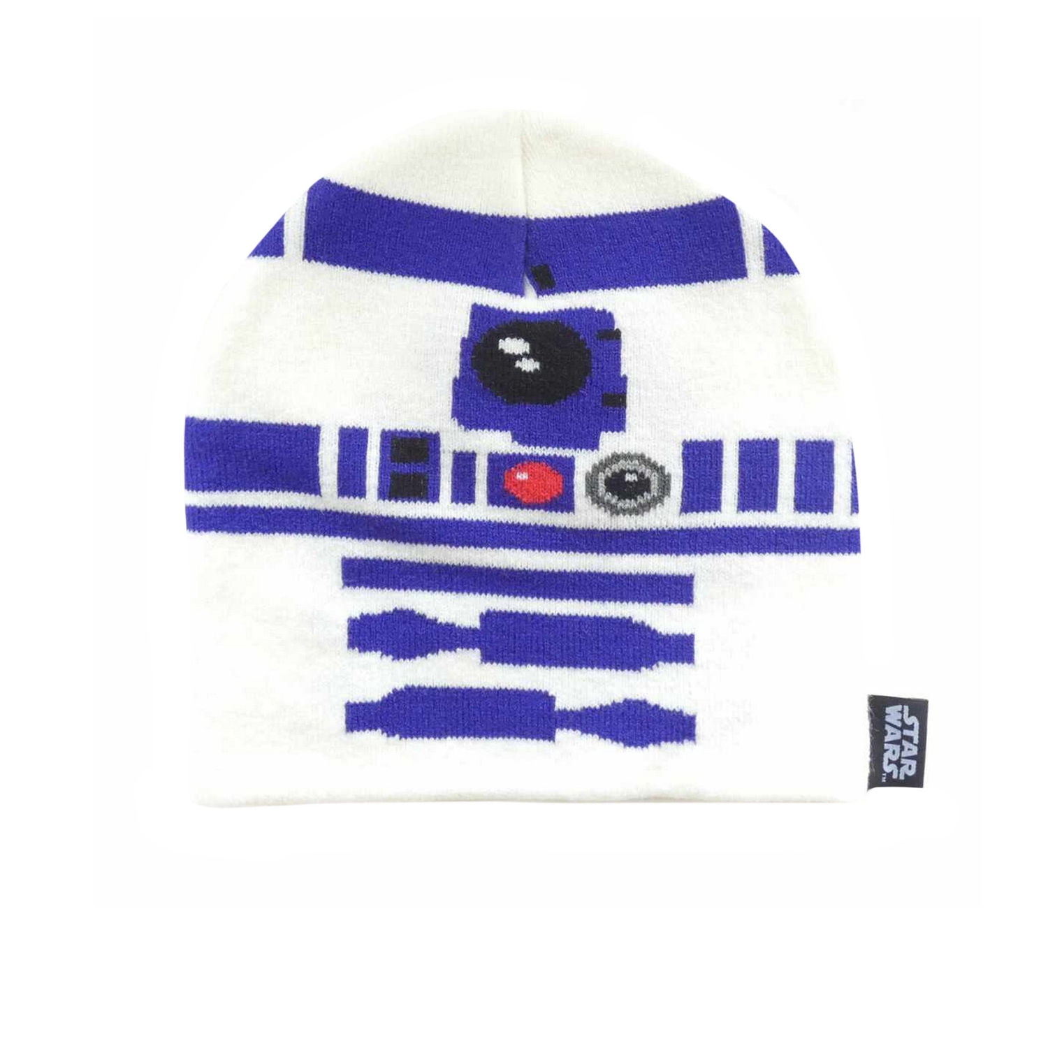 Star Wars R2-D2 Face Knitted Beanie - Walmart.com