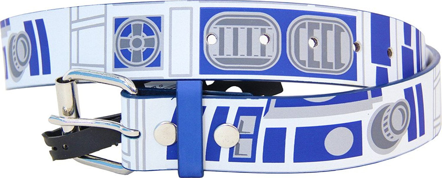 Star Wars R2-D2 Robot Droid White and Blue Belt - Walmart.com