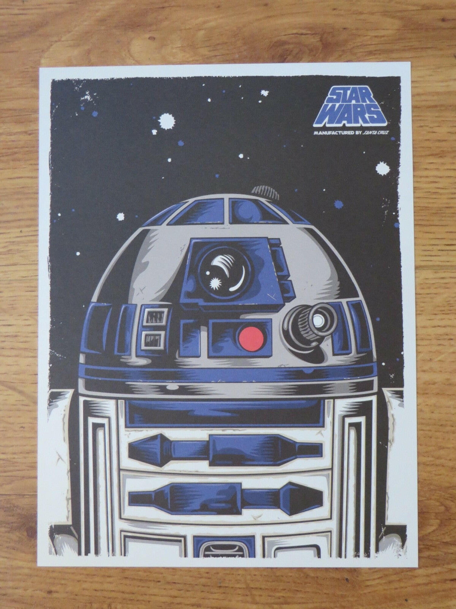 Star Wars R2-D2 artwork 9x12 mini poster or print (2015 Comic-Con ...