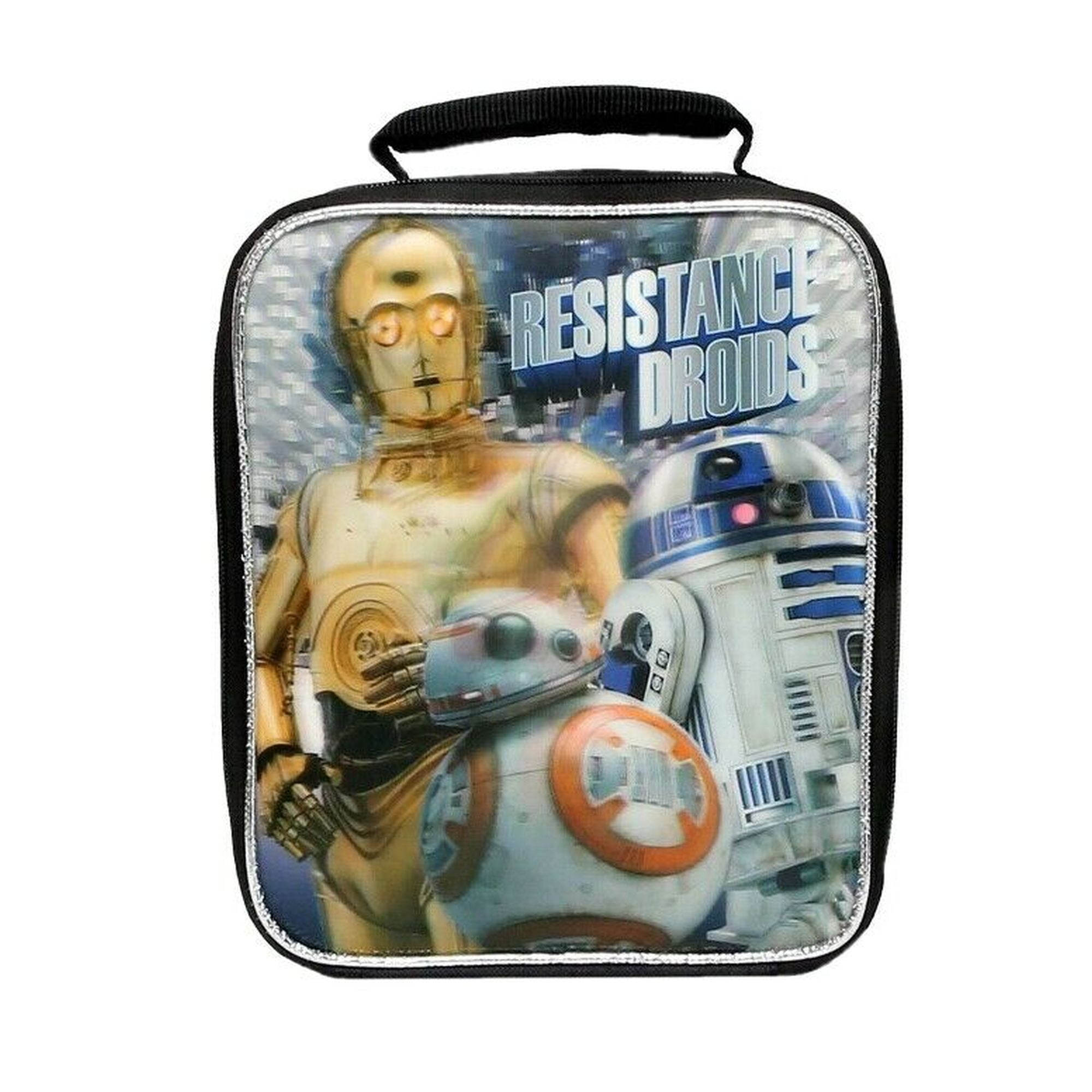 Star Wars R2D2 BB8 C3PO Insulated Lunchbox Lunch Bag, Droid Lunch Box ...
