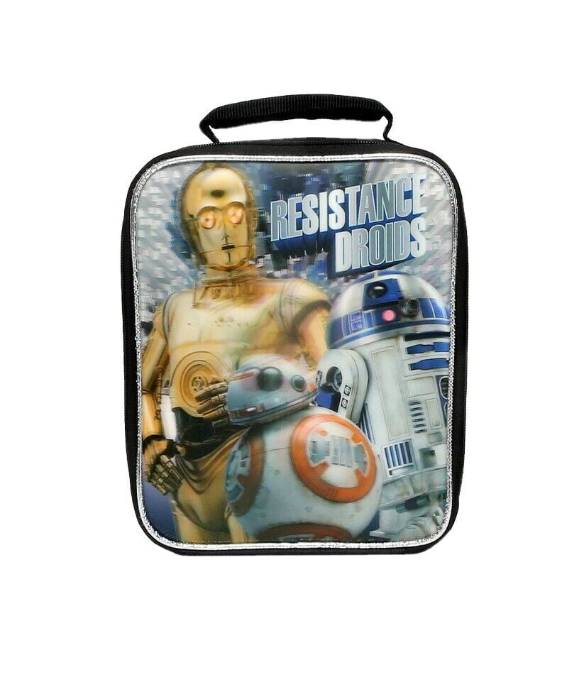Star Wars R2D2 BB8 C3PO Insulated Lunchbox Lunch Bag, Droid Lunch Box ...