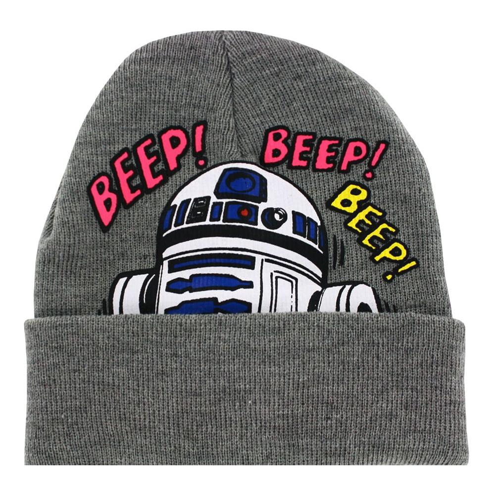 Star Wars R2D2 Print Knit Beanie - Walmart.com