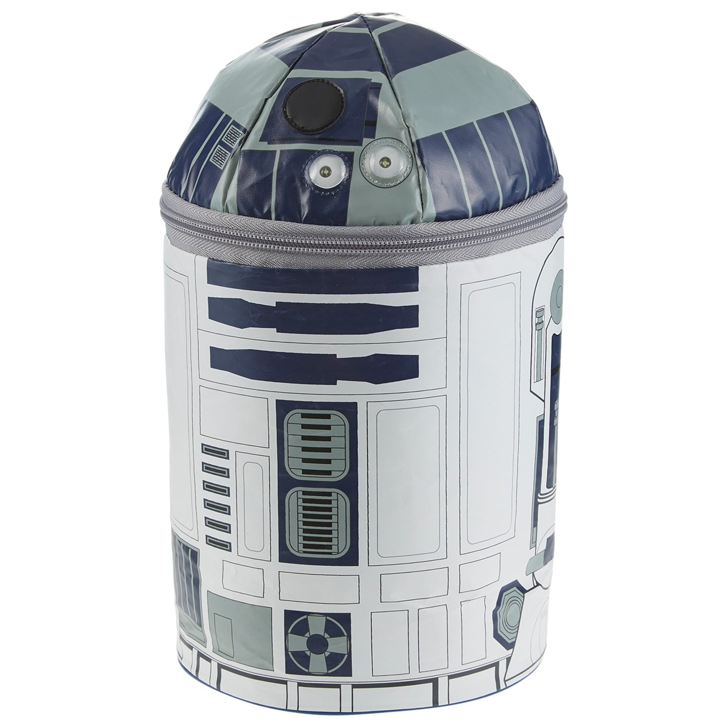 Star Wars R2D2 Soft Lunch Box w/Lights and Sound - Walmart.com