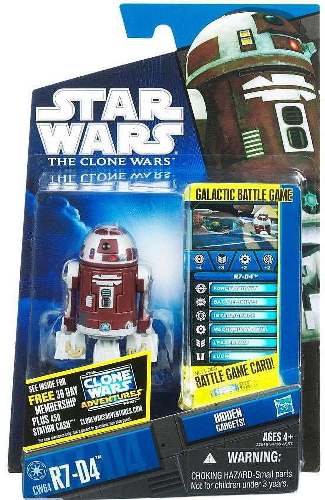 Star Wars R7-D4 Plo Koon's Astromech Action Figure - Walmart.com