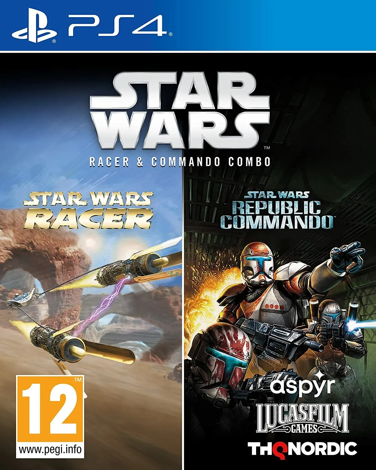 Star Wars Racer and Republic Commando Combo PS4 Brand New Factory ...