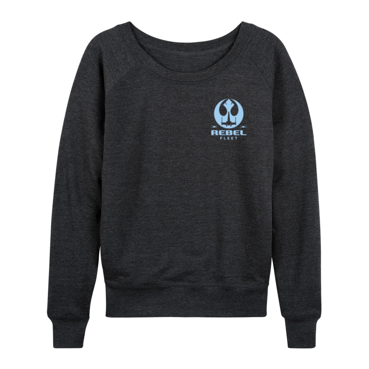 Star Wars - Rebel Fleet Flight Patch - Women's French Terry Long Sleeve ...