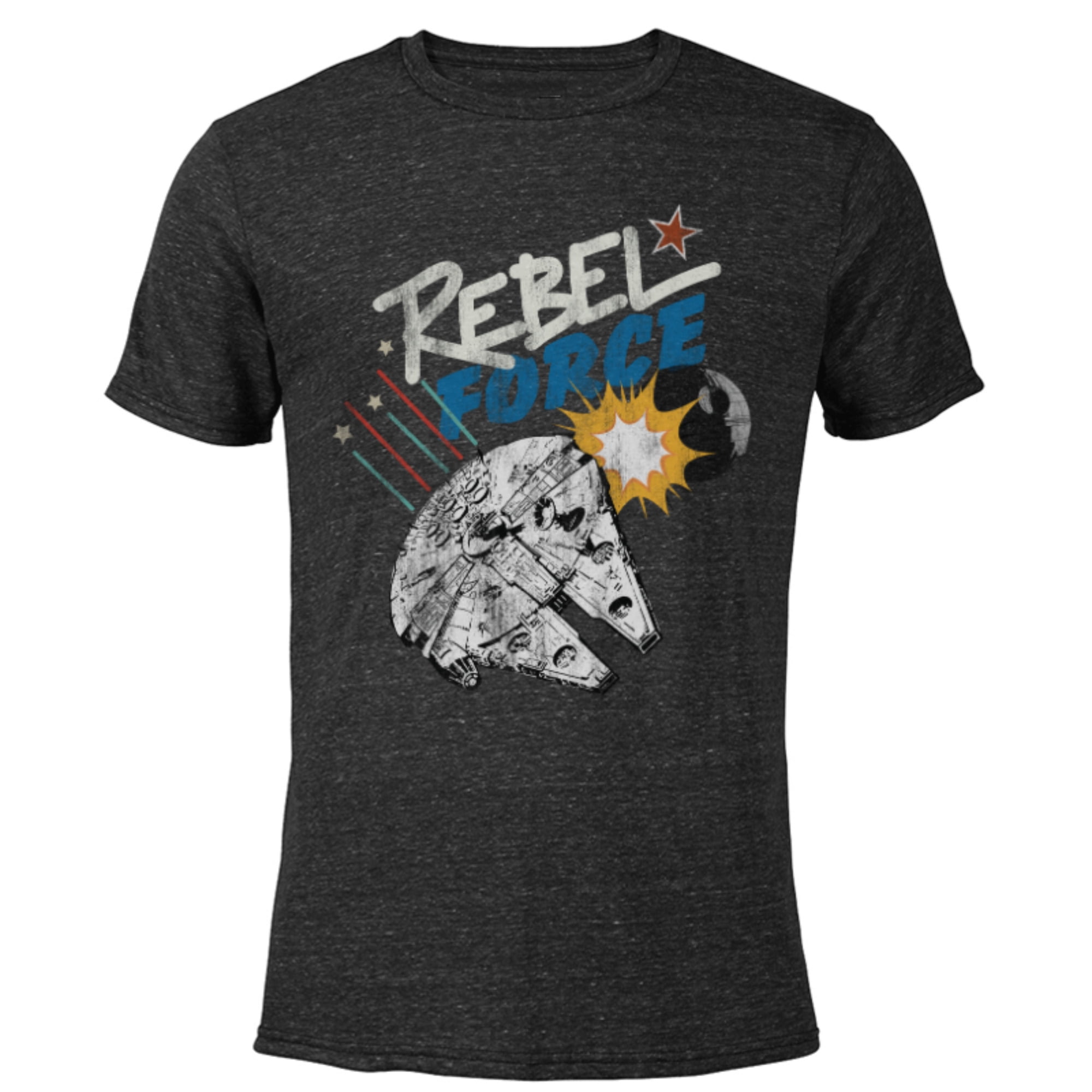 Star Wars Rebel Force Stars and Stripes July 4th - Short Sleeve Blended T-Shirt for Adults ...