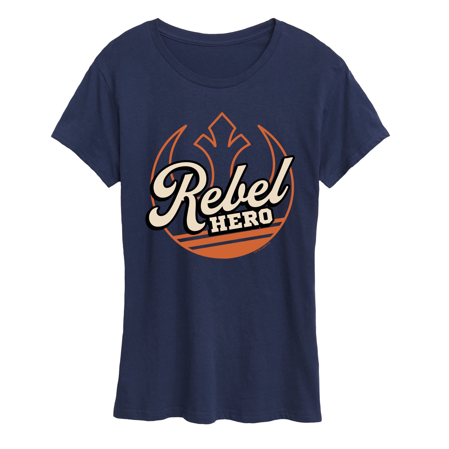 Star Wars - Rebel Hero - Women's Short Sleeve Graphic T-Shirt - Walmart.com