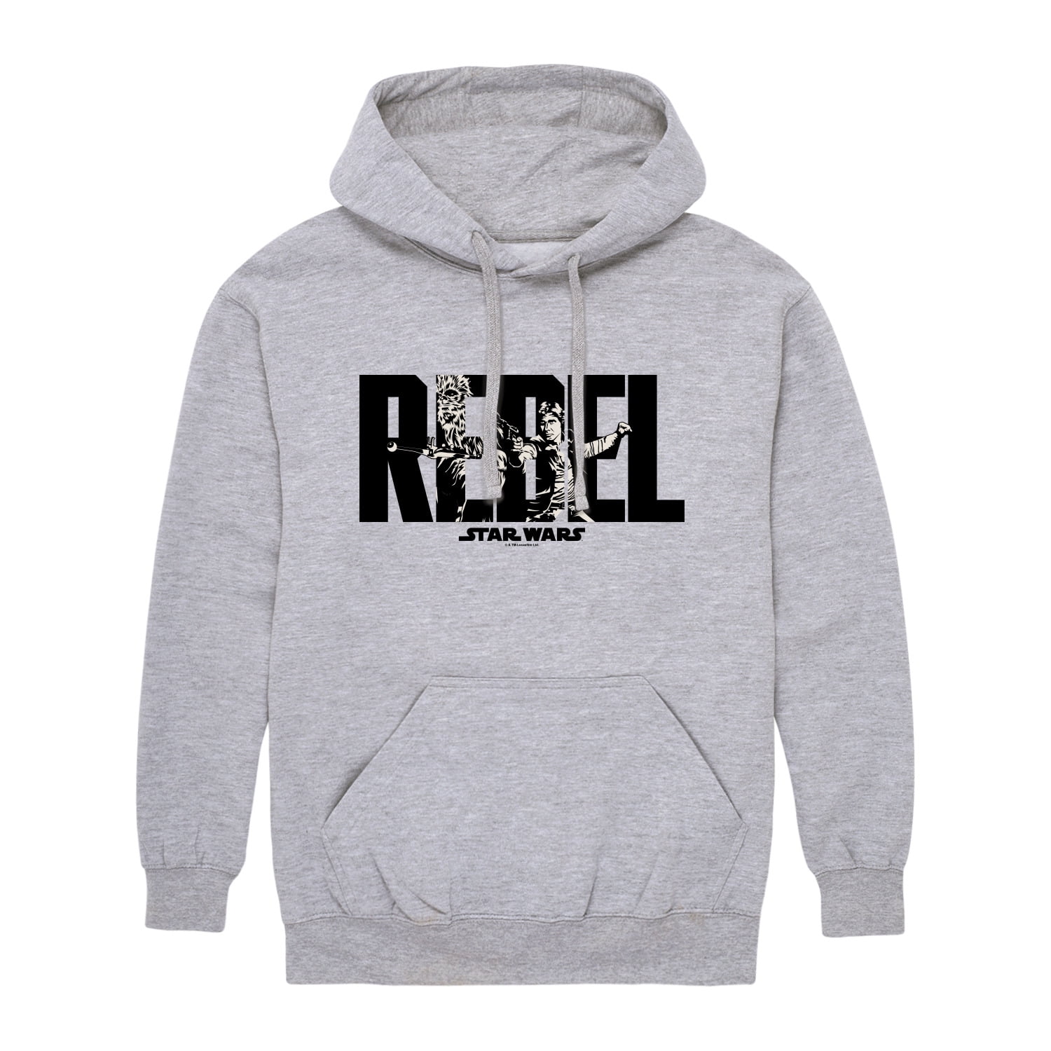 Star Wars - Rebel - Men's Fleece Hoodie Sweatshirt - Walmart.com