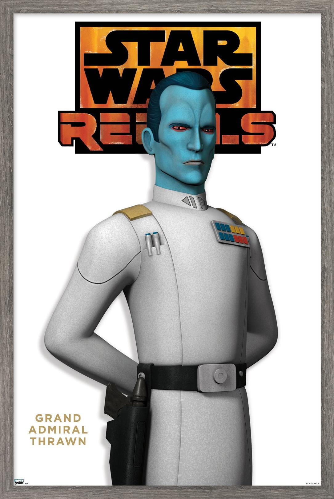 Star Wars: Rebels - Grand Admiral Thrawn Feature Series Wall Poster, 22 ...