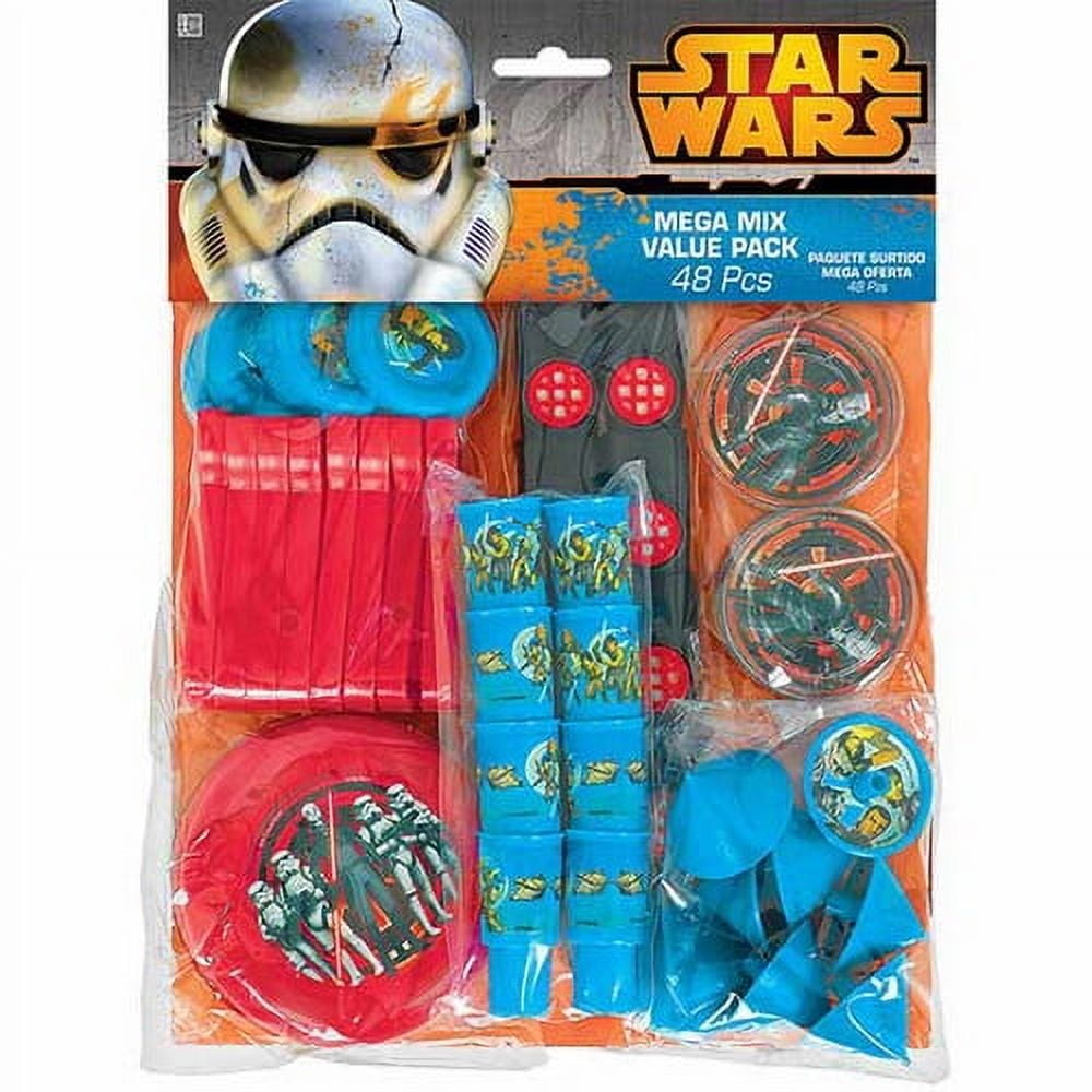 Star Wars Rebels Kids Birthday Party Toy 48 pc. Value Favor Pack ...