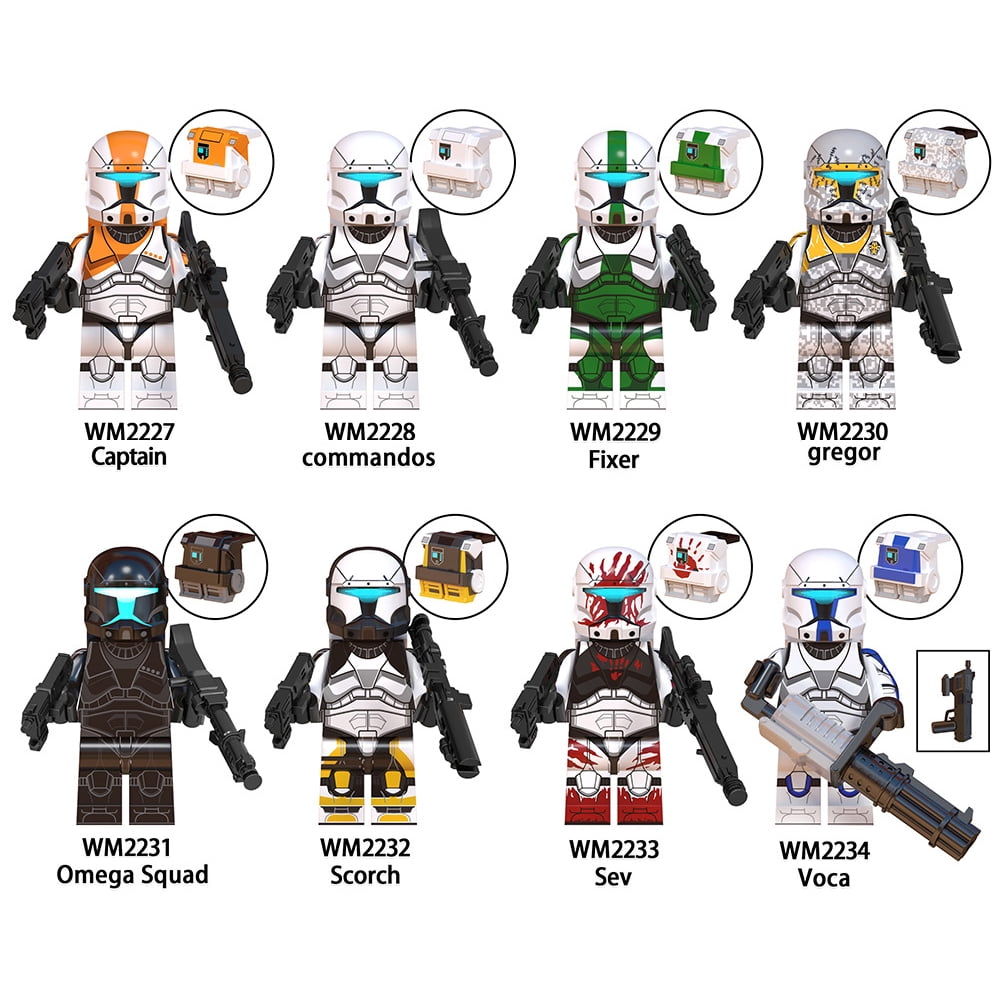 Toybuy Star Wars Republic Commando Building Block Figure Interlocking ...