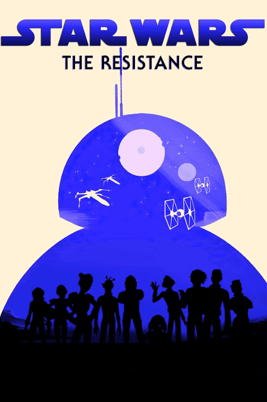 Star Wars Resistance 2018 TV Series Poster 24x36 Animated Sci-Fi ...