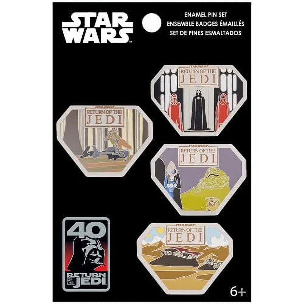 Star Wars: Return of the Jedi 40th Anniversary Pop! Pin 4-Pack ...