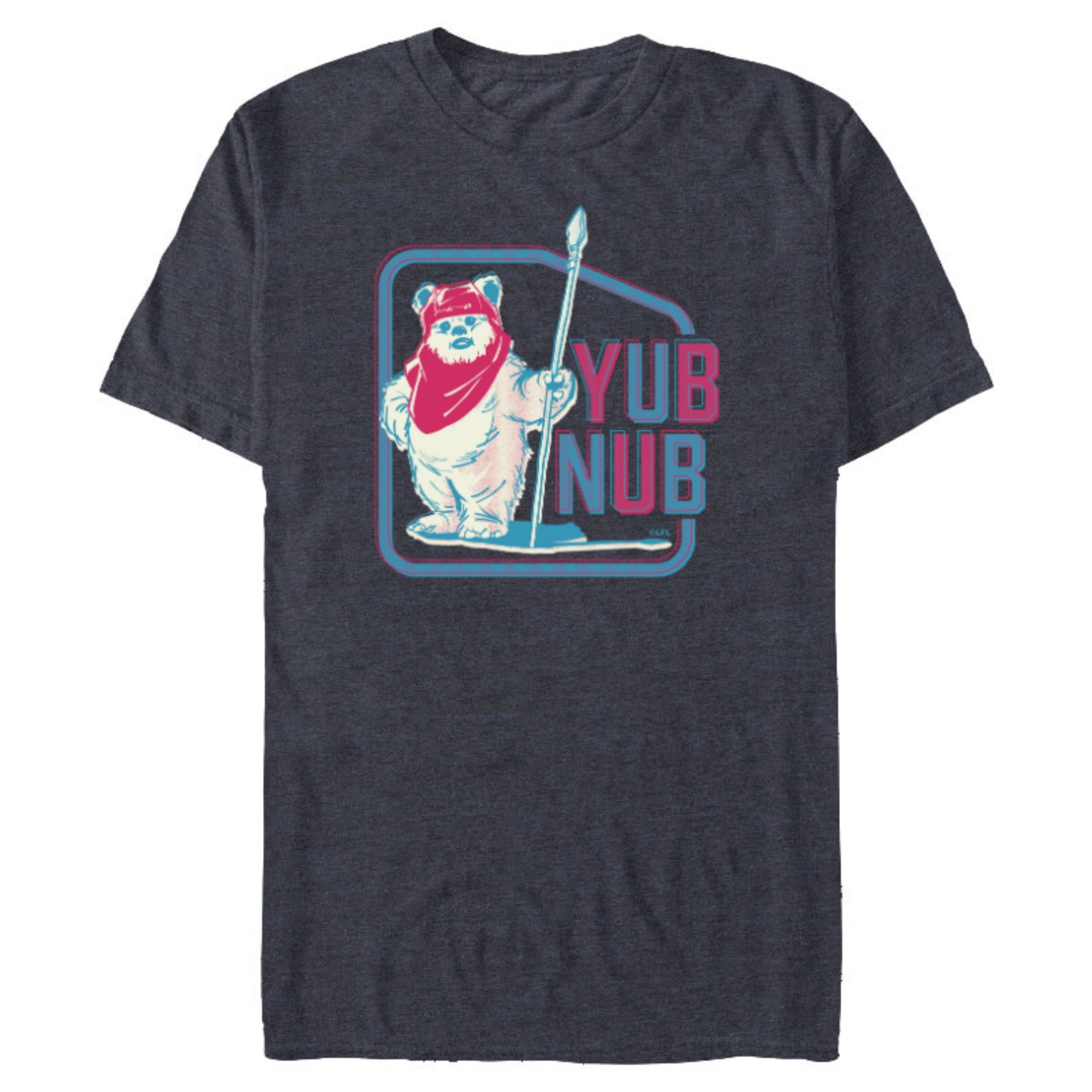 Star Wars Return of the Jedi Ewok Yub Nub Retro - Short Sleeve Blended ...