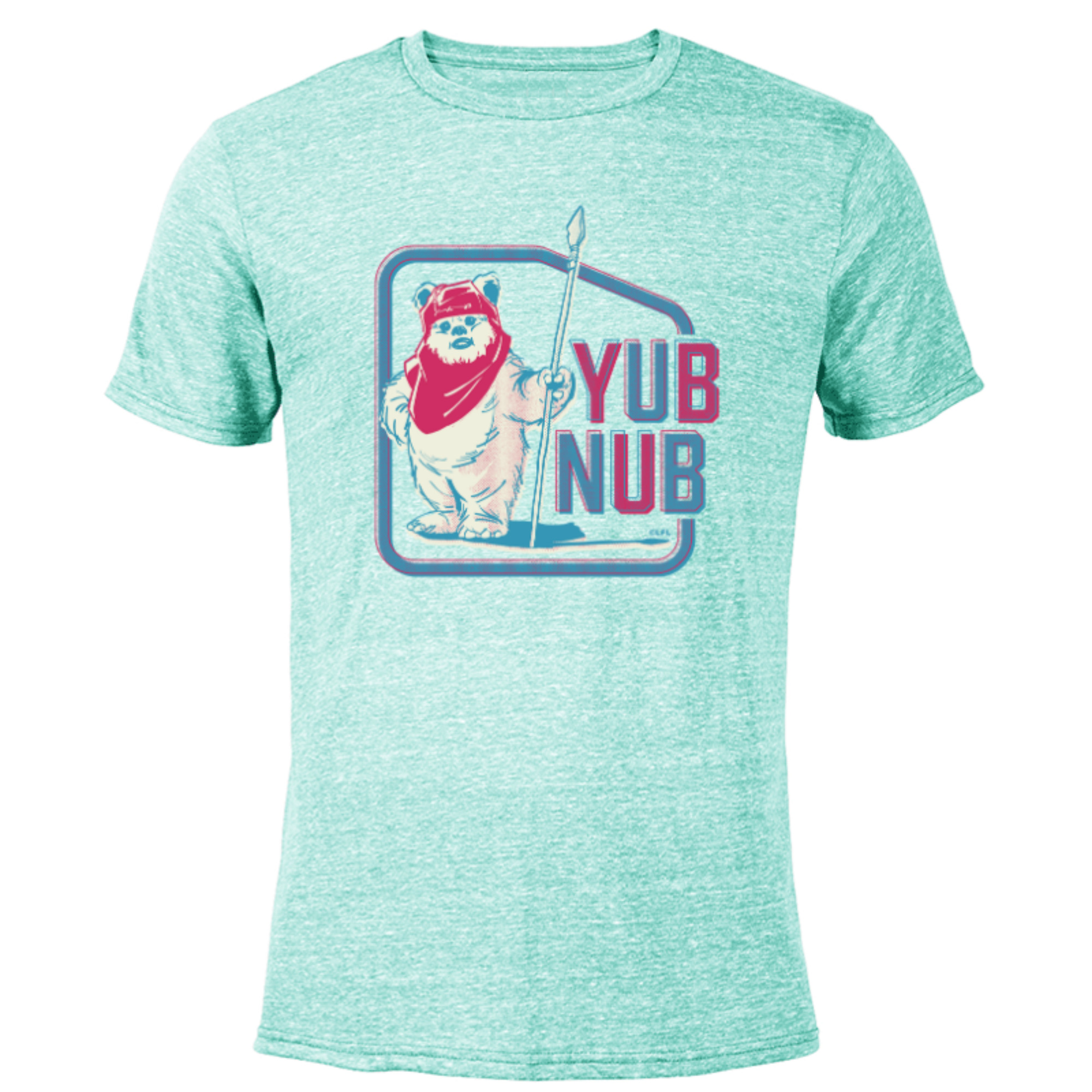 Star Wars Return of the Jedi Ewok Yub Nub Retro - Short Sleeve Blended T-Shirt for Adults ...