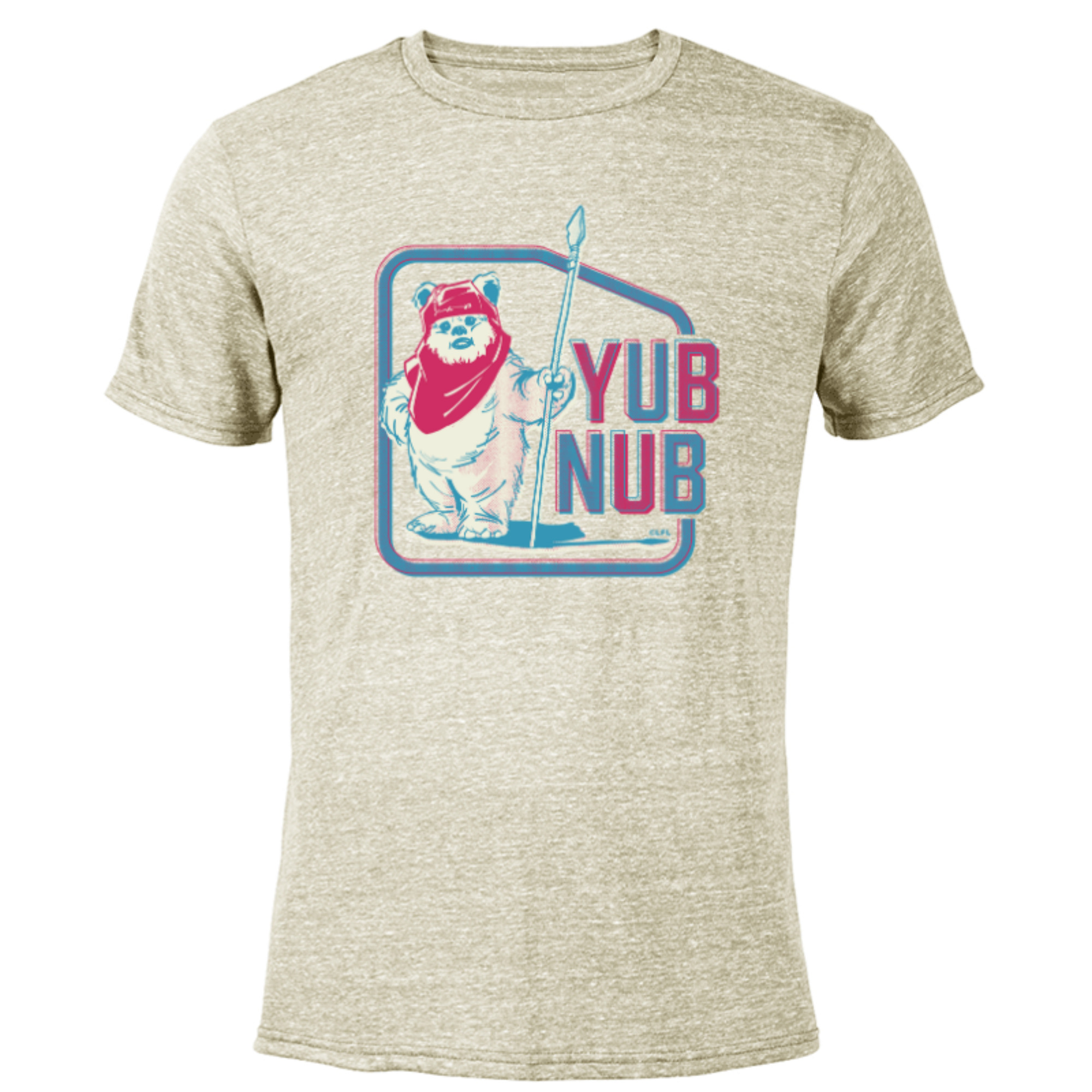 Star Wars Return of the Jedi Ewok Yub Nub Retro - Short Sleeve Blended ...