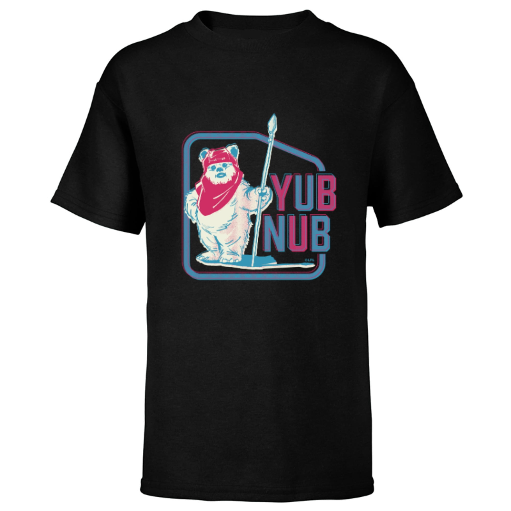 Star Wars Return of the Jedi Ewok Yub Nub Retro - Short Sleeve T-Shirt ...