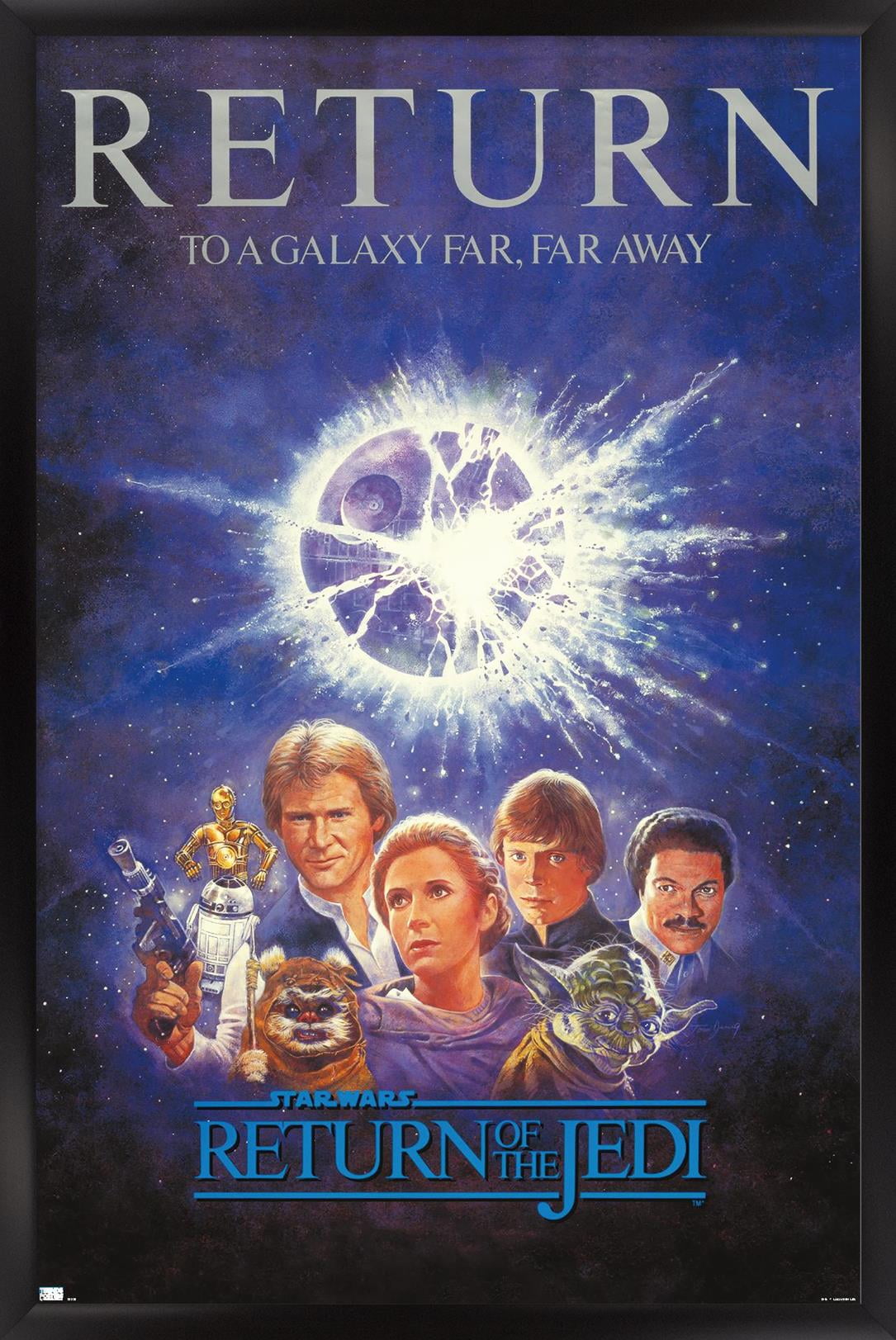 Star Wars: Return of the Jedi - Illustrated One Sheet Wall Poster, 22. ...