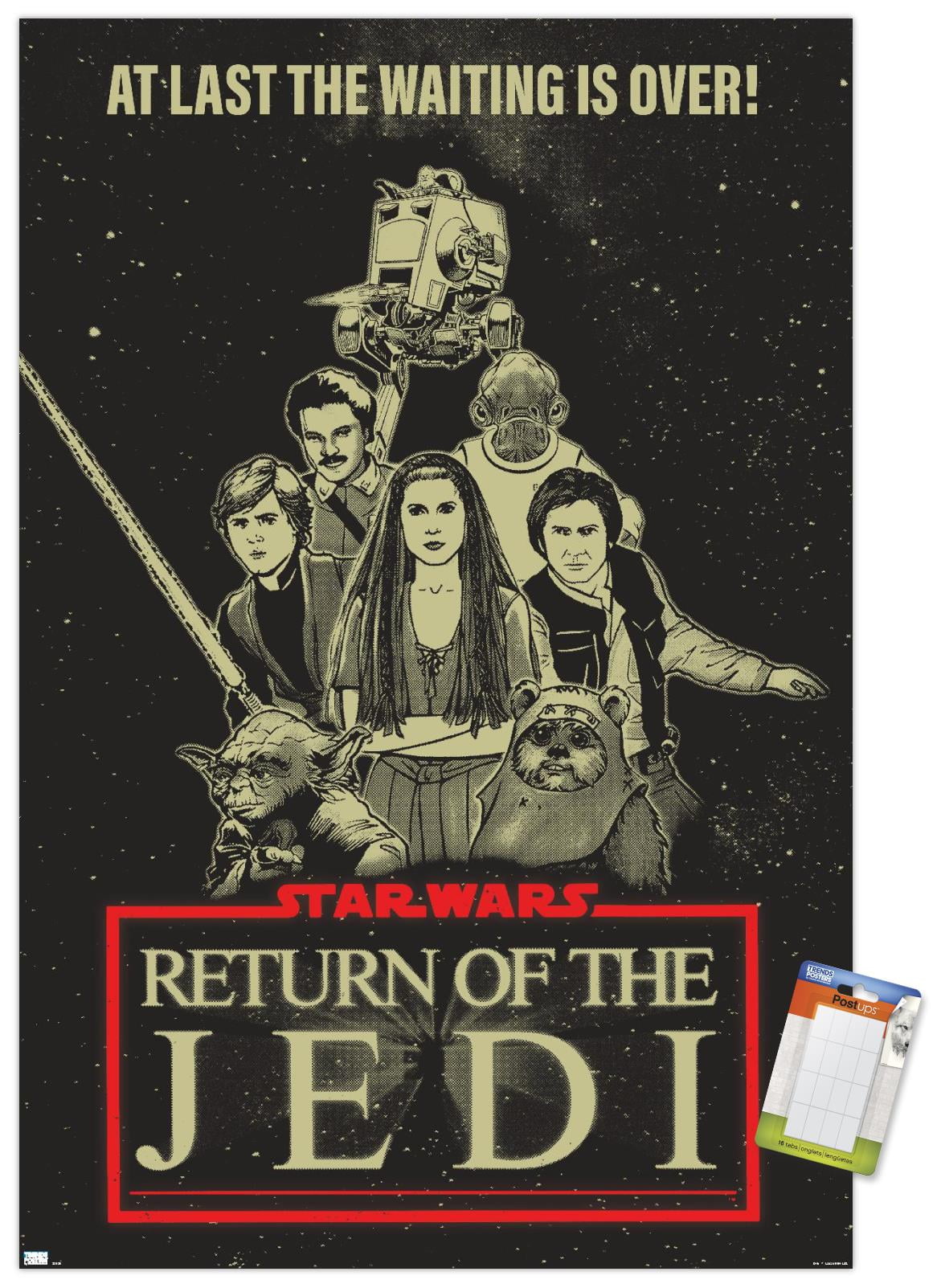 Star Wars: Return of the Jedi - The Wait Is Over Wall Poster, 14.725" x ...