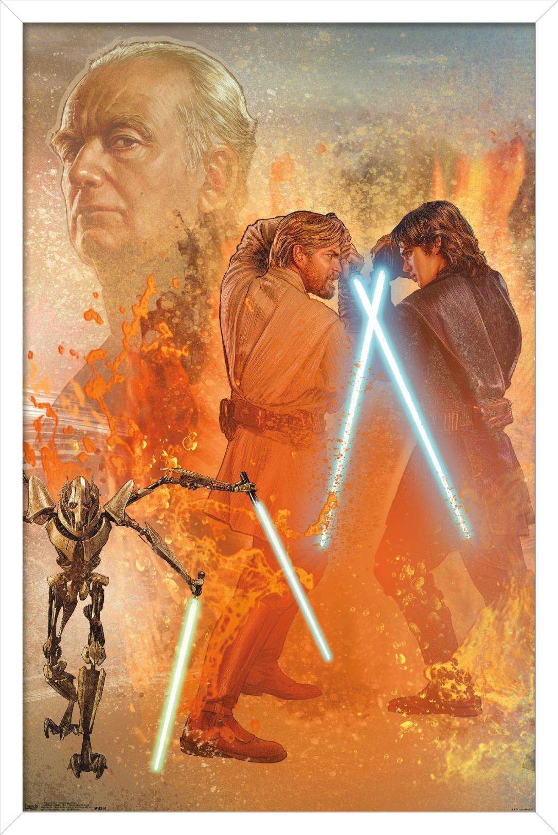 Star Wars: Revenge Of The Sith - Celebration Mural Wall Poster, 14.725 ...