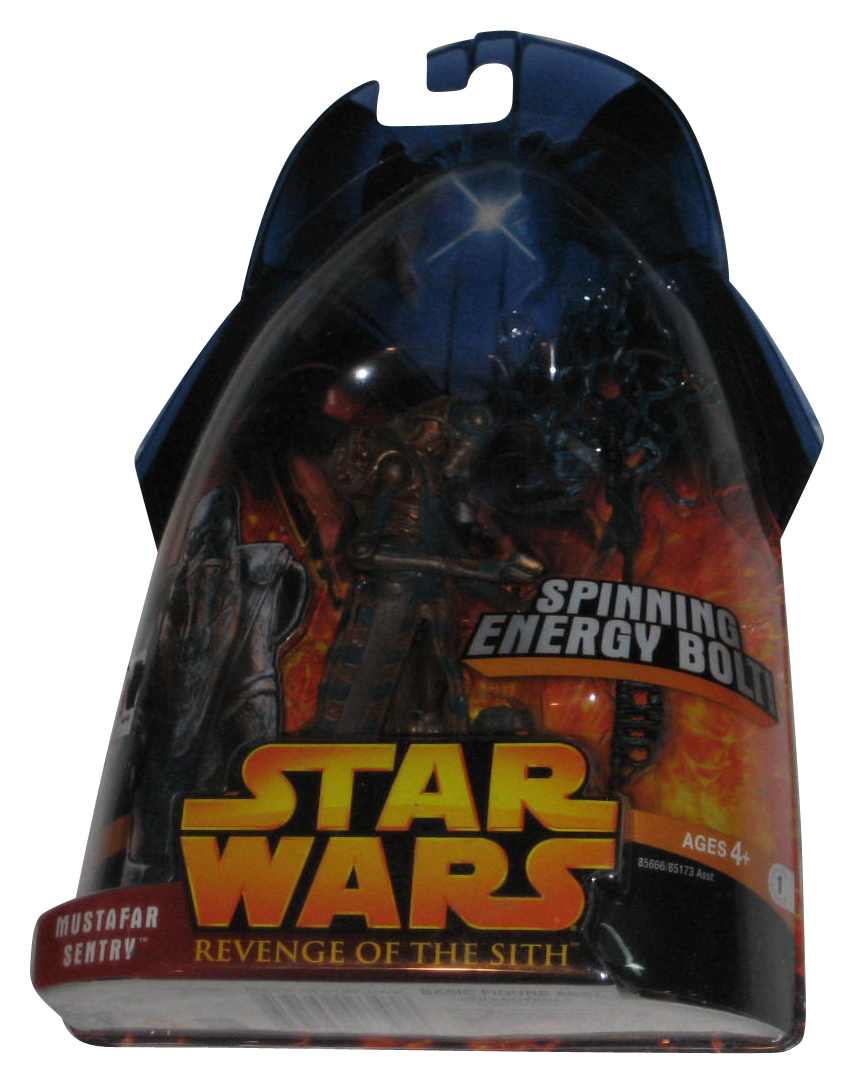 Star Wars Revenge of The Sith (2005) Mustafar Sentry Energy Bolt Figure ...