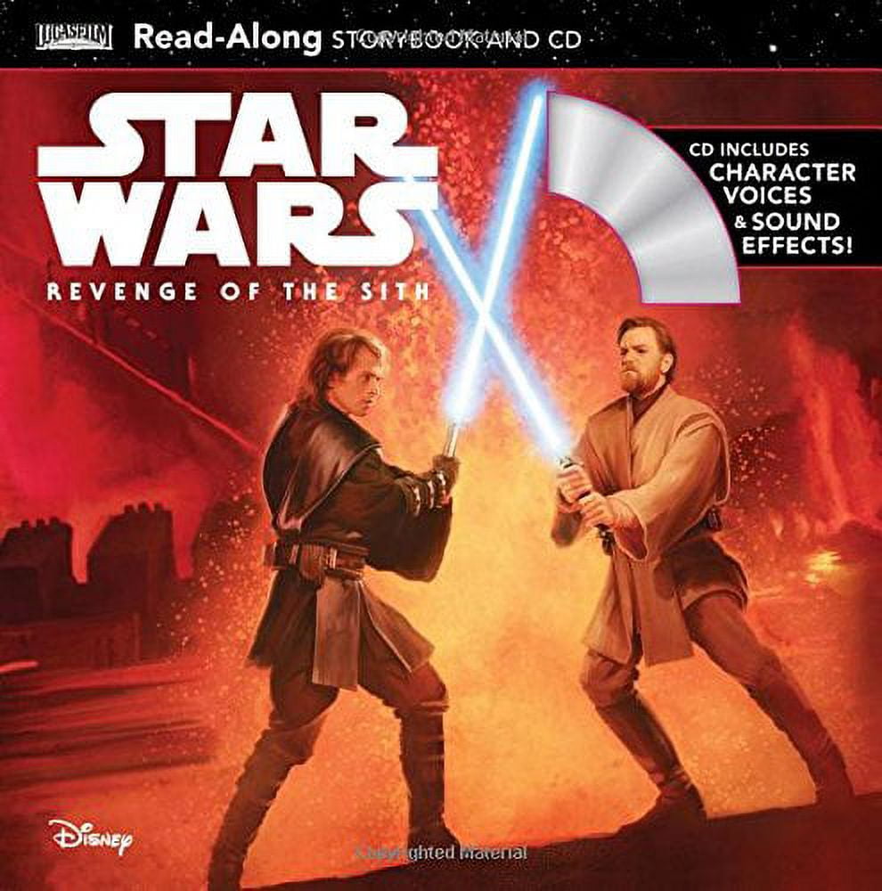 Pre-Owned Star Wars: Revenge of the Sith Read-Along Storybook and CD ...