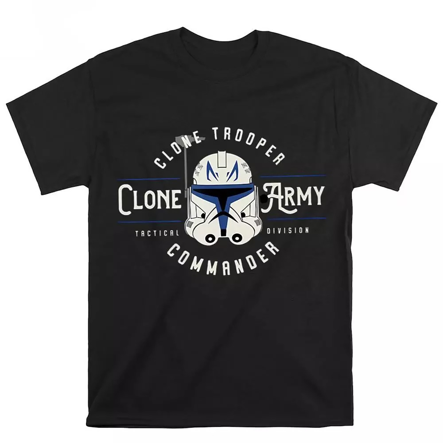 Star Wars Rex Clone Wars Clone Army Commander Emblem Adult T-Shirt ...