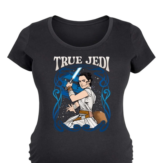 Star Wars - Rey Art Nouveau - Women's Maternity Scoop Neck Graphic T ...