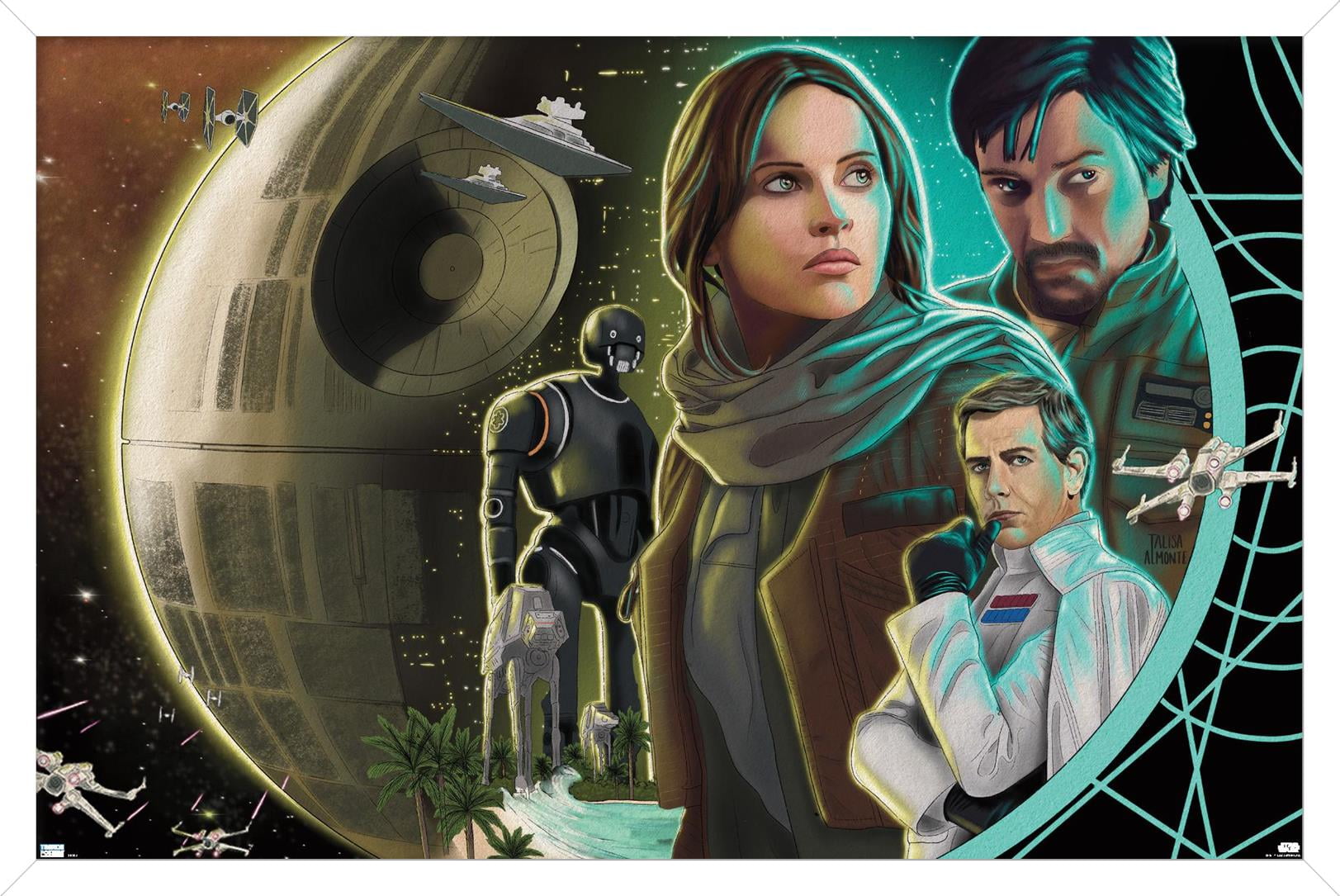 Star Wars: Rogue One By Talisa Almonte Wall Poster, 22.375" x 34 ...