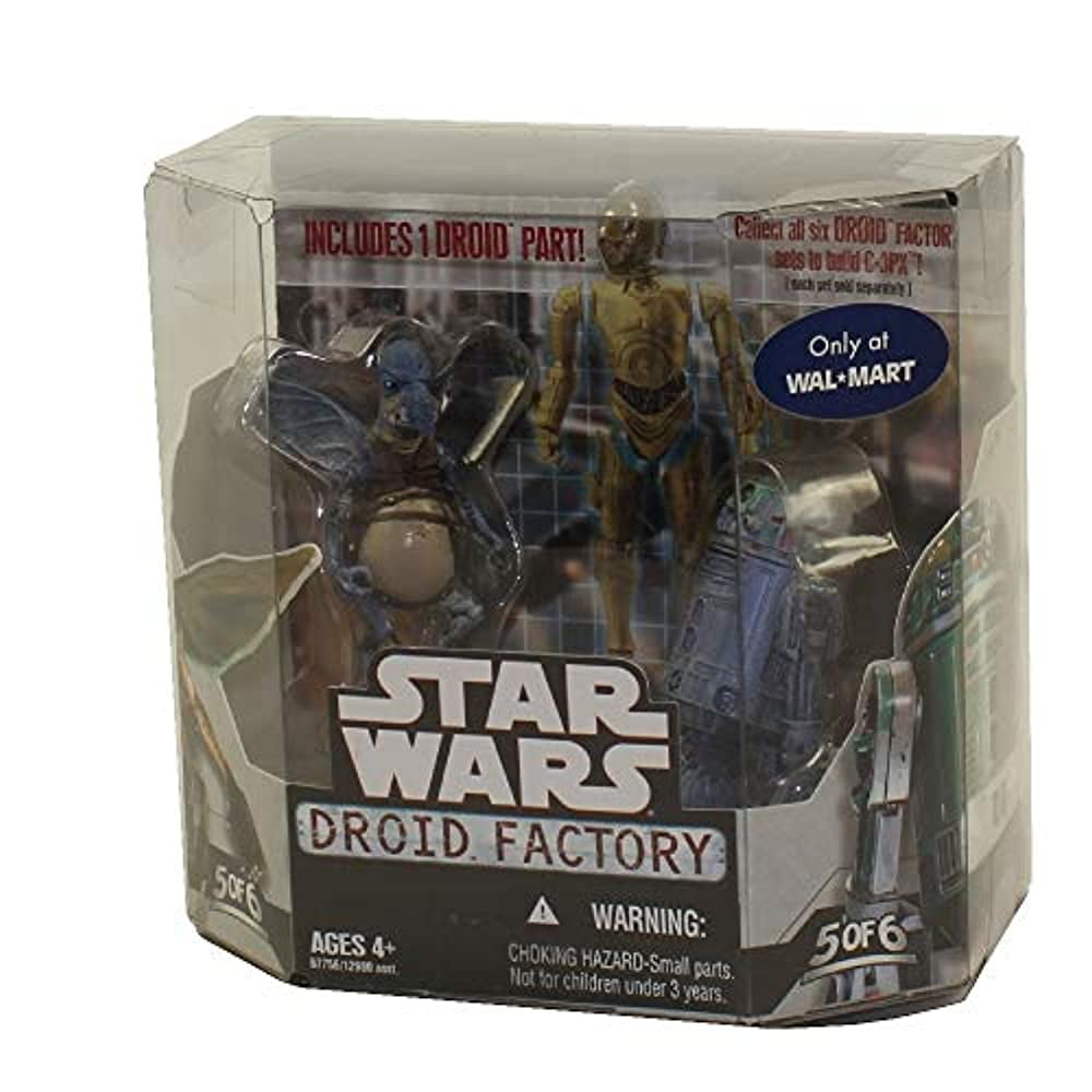 Star Wars Saga 2008 Build A Droid Factory Action Figure 2 Pack Watto ...
