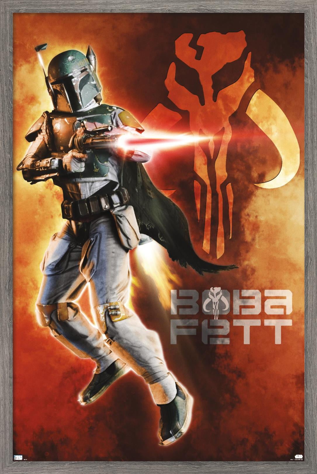 Star Wars: Saga - Boba Fett - Mythosaur Skull Wall Poster, 22.375" x 34 ...