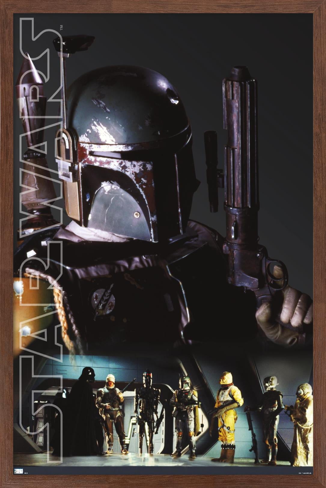 Star Wars: Saga - Bounty Hunters - Collage Wall Poster, 14.725" x 22. ...