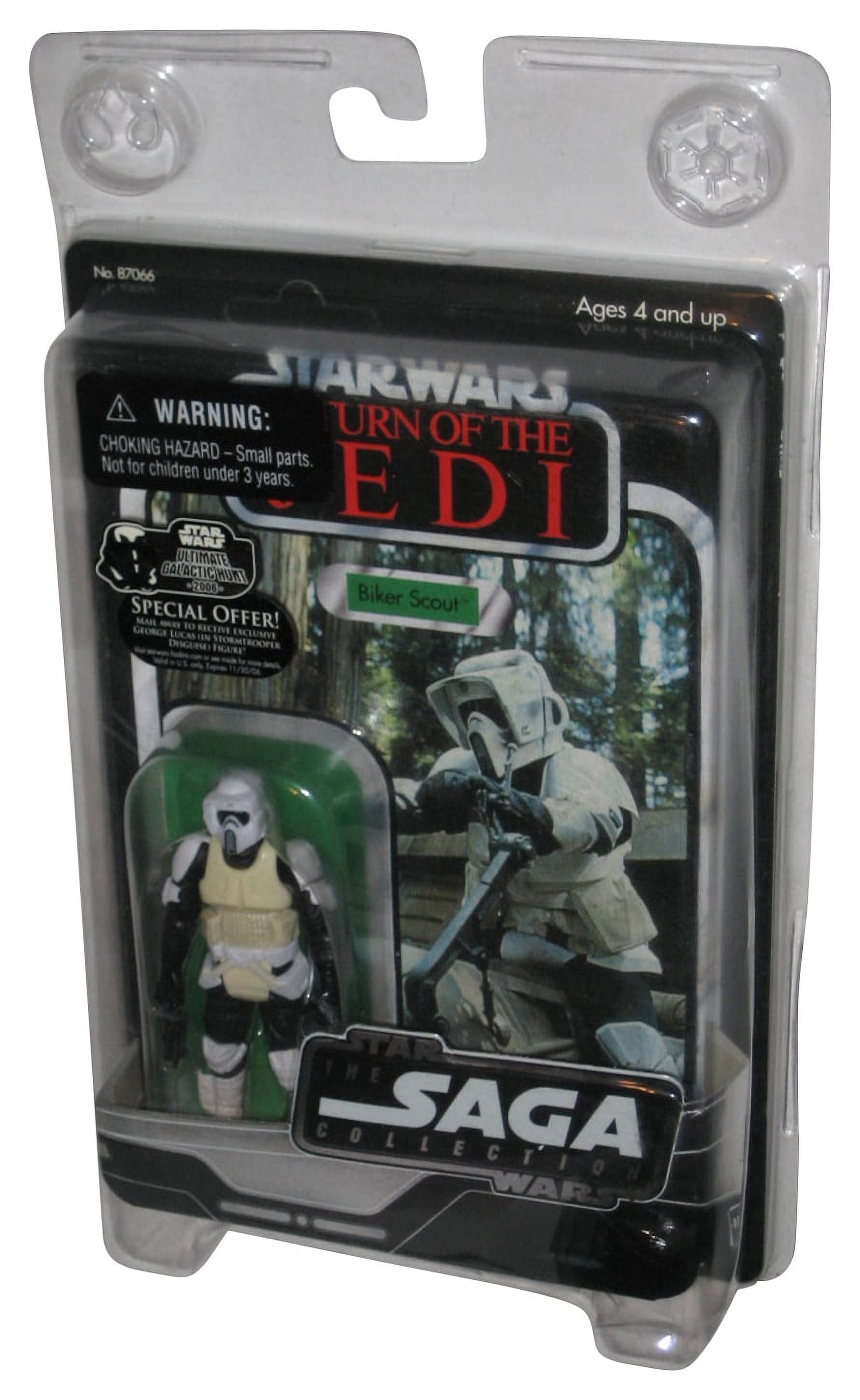 Star Wars Saga Collection (2006) Biker Scout Action Figure w ...