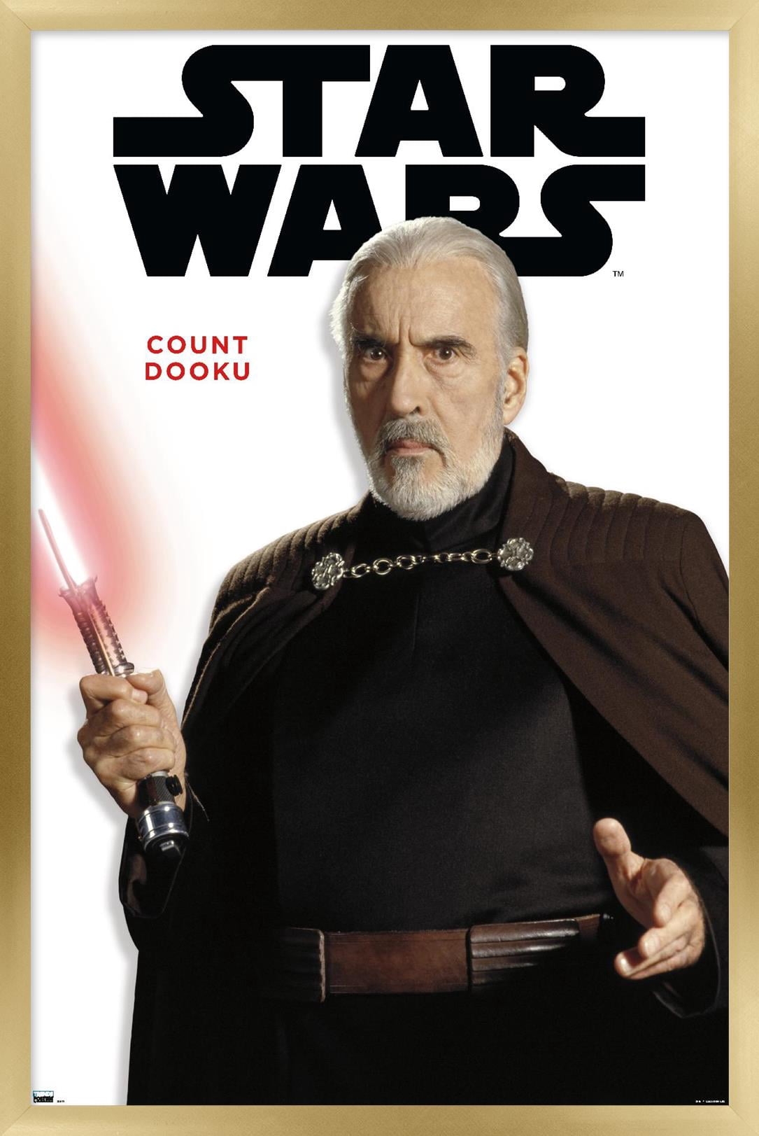 Star Wars: Saga - Count Dooku Feature Series Wall Poster, 22.375" x 34 ...