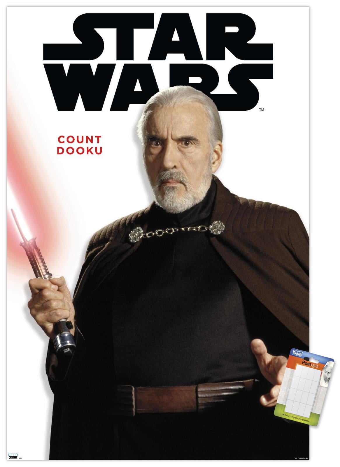 Star Wars: Saga - Count Dooku Feature Series Wall Poster, 22.375" x 34" - Walmart.com