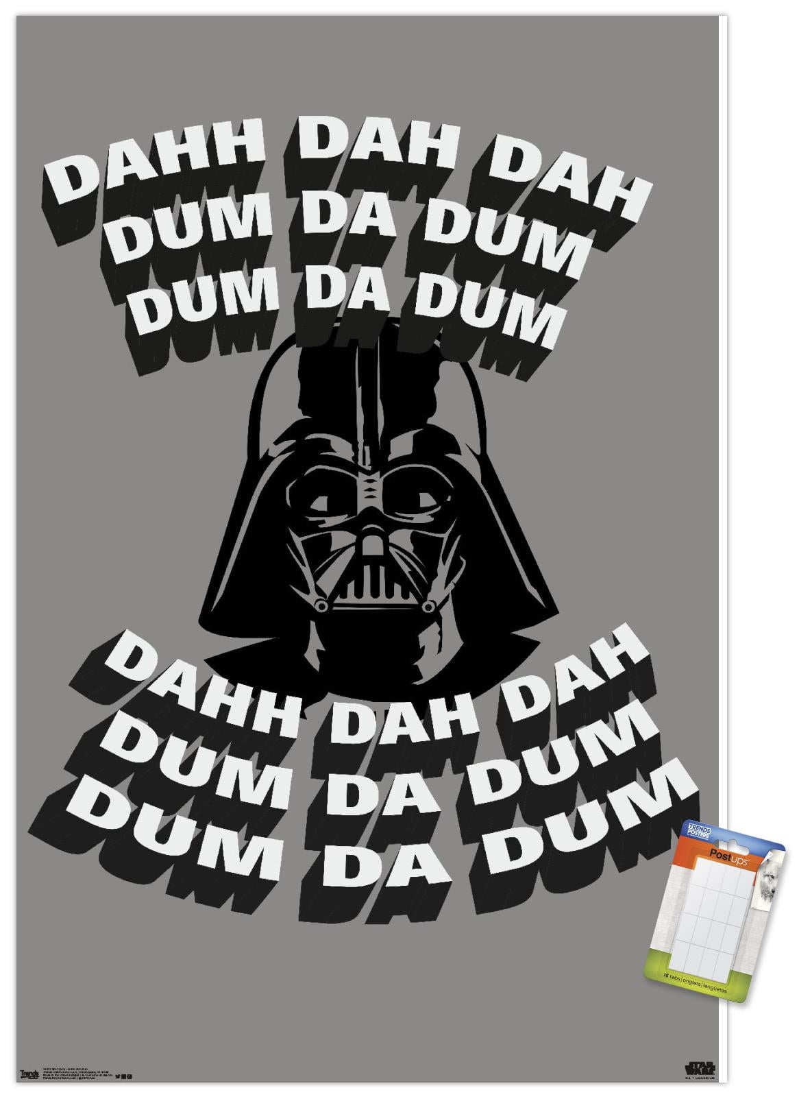 Star Wars: Saga - Dahh Dah Dah Wall Poster, 14.725" x 22.375" - Walmart.com