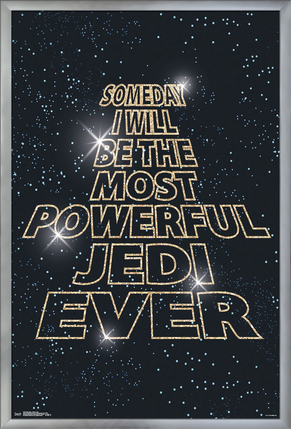 Star Wars: Saga - Future Jedi Wall Poster, 22.375" x 34", Framed ...